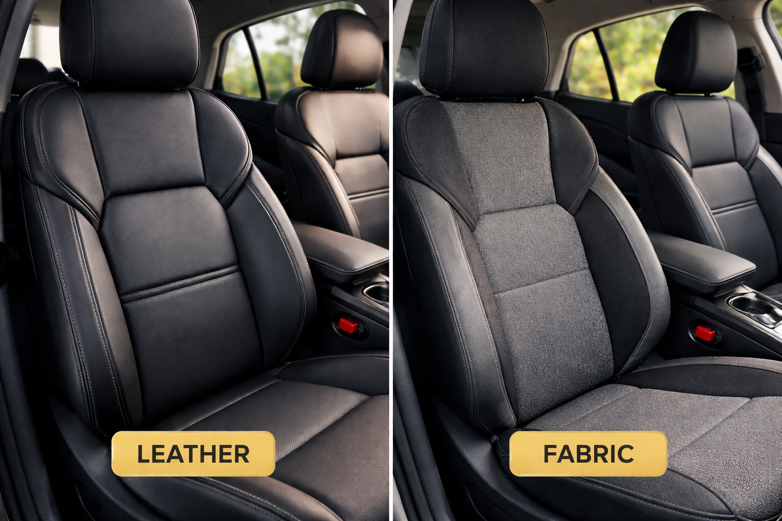 Inspiring Leather Vs Fabric Car Seats Gallery